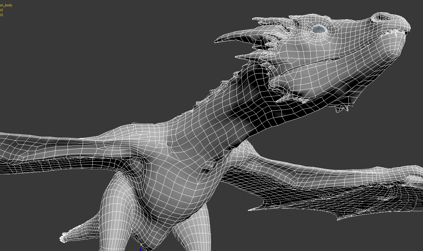 3d dragon model