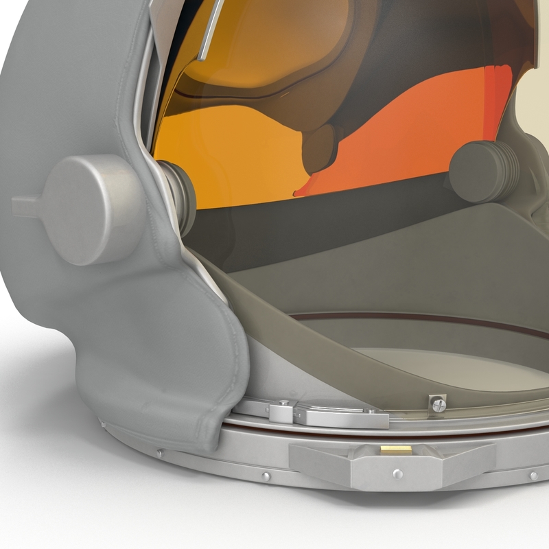 3d nasa space helmet 2