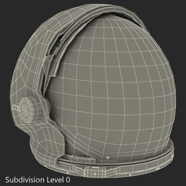 3d nasa space helmet 2
