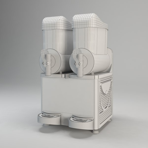 slush machine 3d model