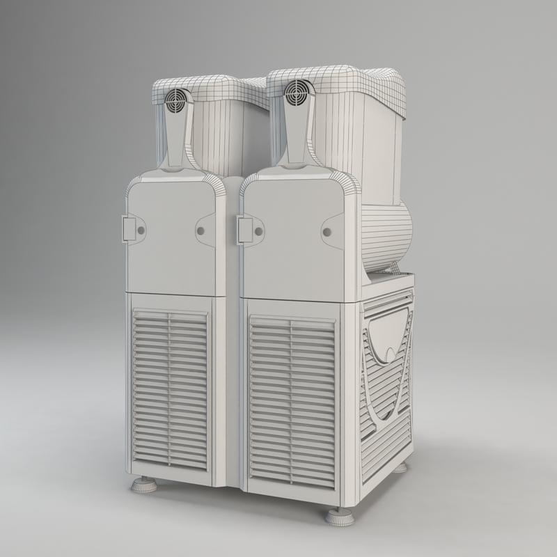slush machine 3d model