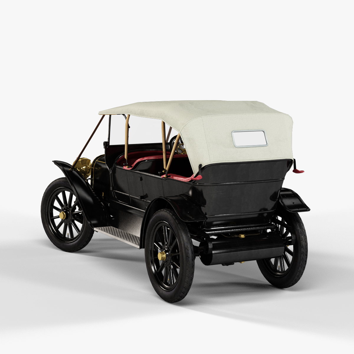 3d model passenger car russo-balt k12