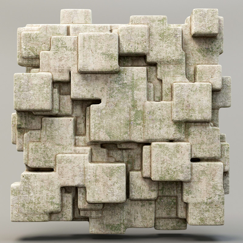 3ds max stone