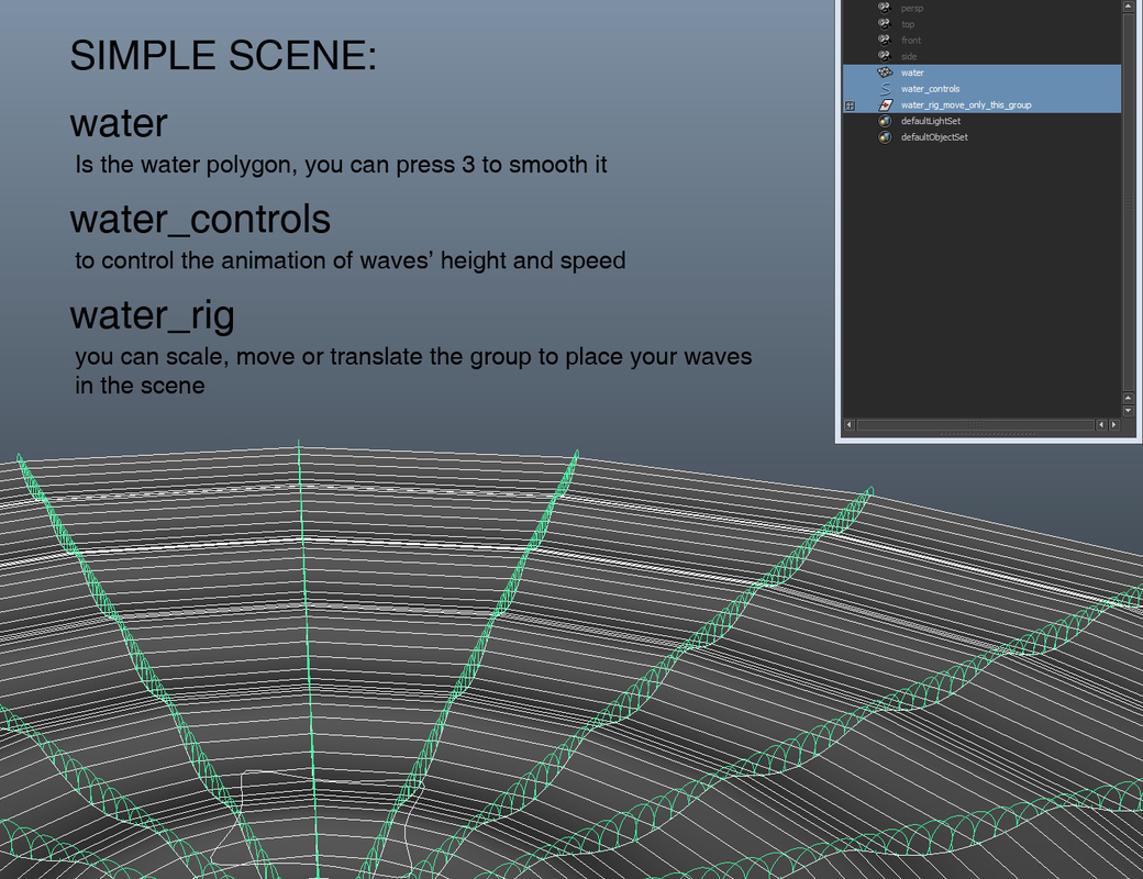 被操纵的径向水波3D模型 - TurboSquid 951413