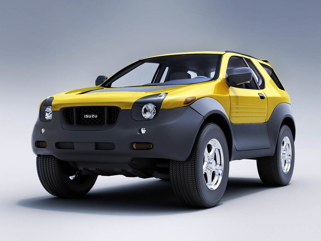 3d isuzu vehicross