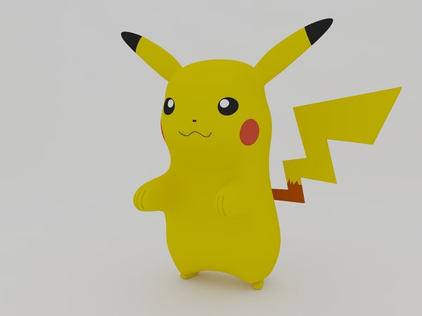 3D Pikachu Models | TurboSquid