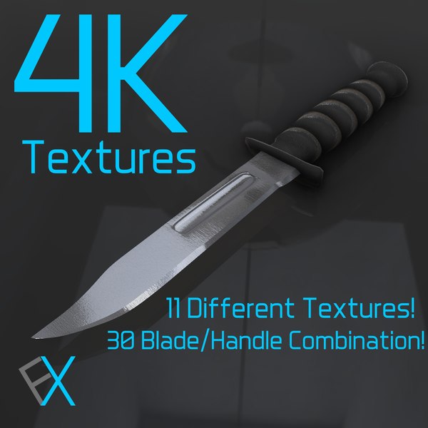 Texture Knife Hunting HD