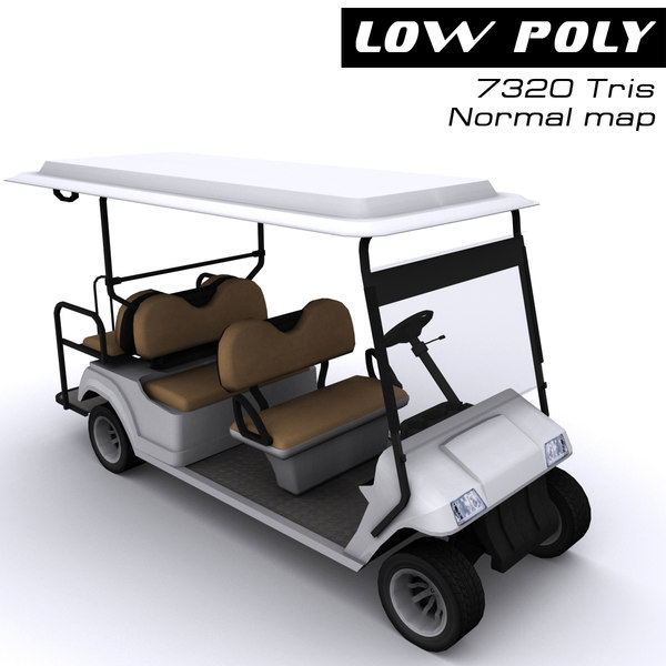 Golf Cart 3D Models for Download | TurboSquid
