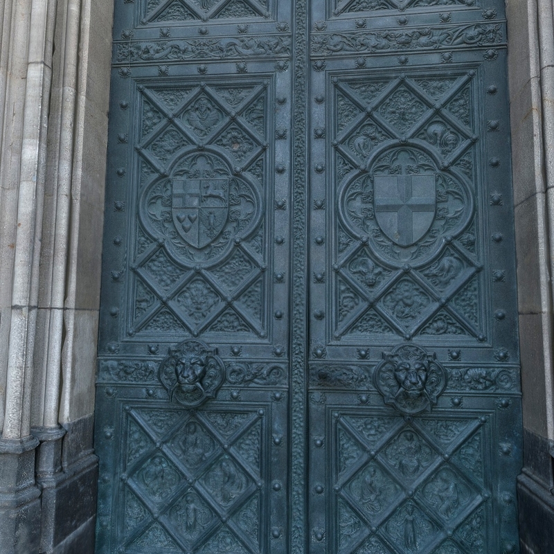 gothic architecture gate cathedral 3d max