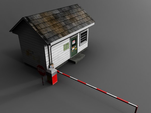 guard house 3d model