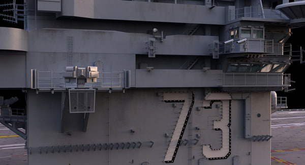 cvn 73 e 3d max