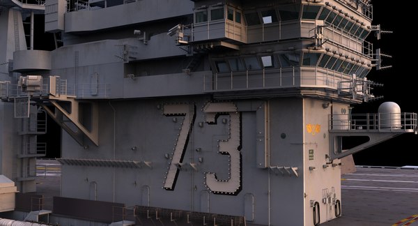 cvn 73 e 3d max