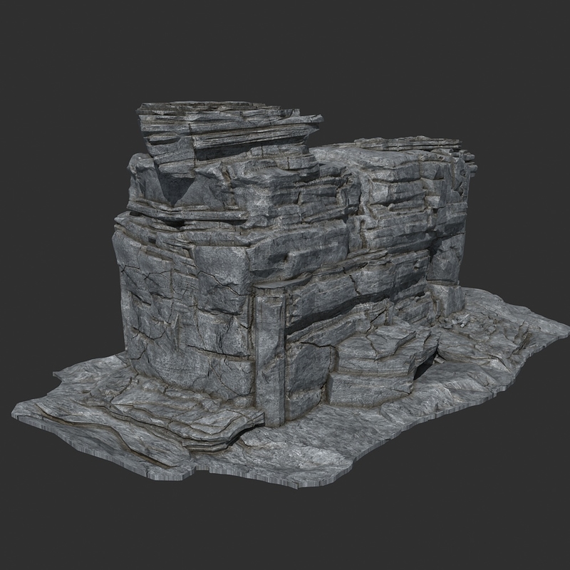 rock 14 3d max