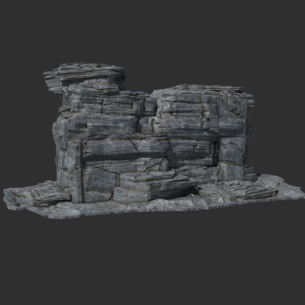 rock 14 3d max