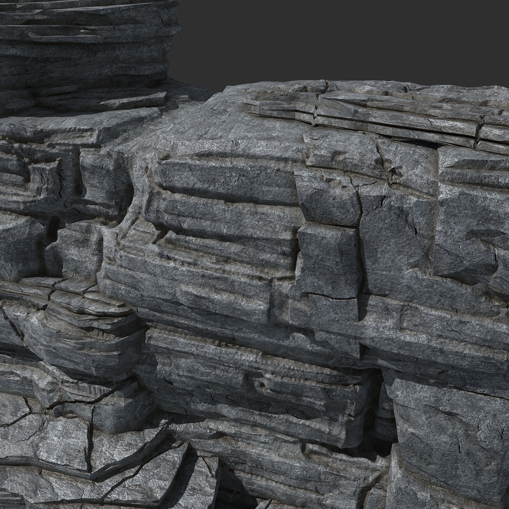rock 14 3d max