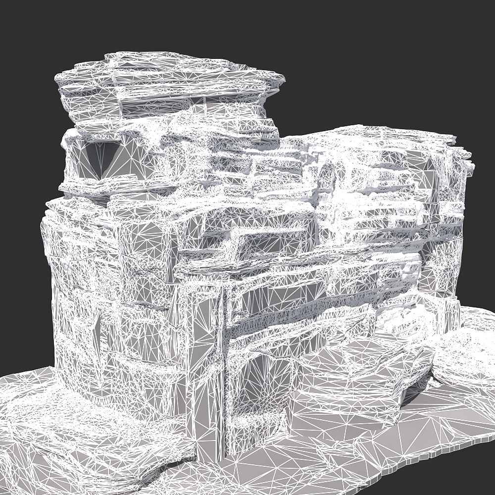 rock 14 3d max