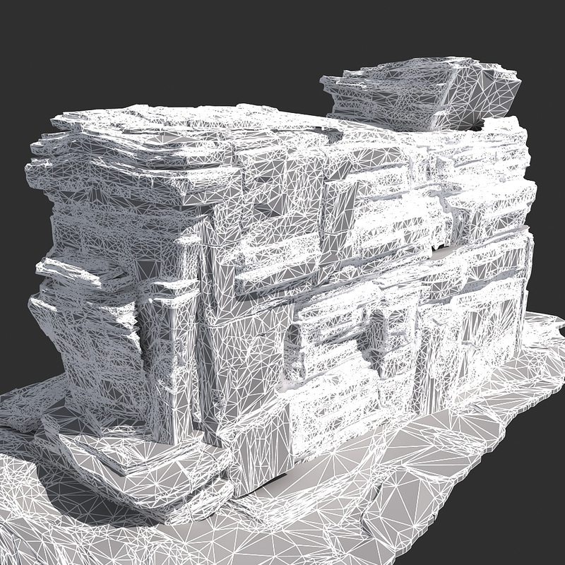 rock 14 3d max