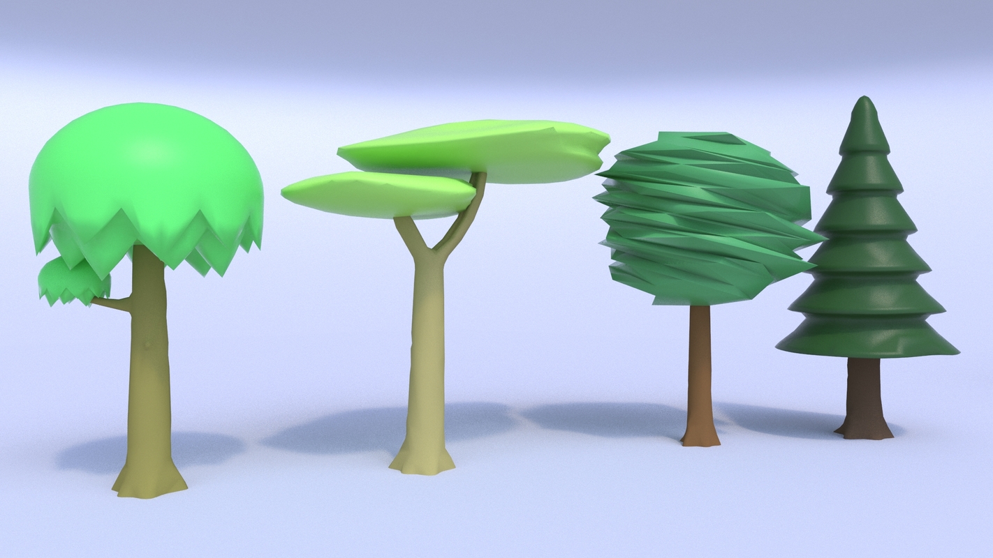 trees 3d 3ds