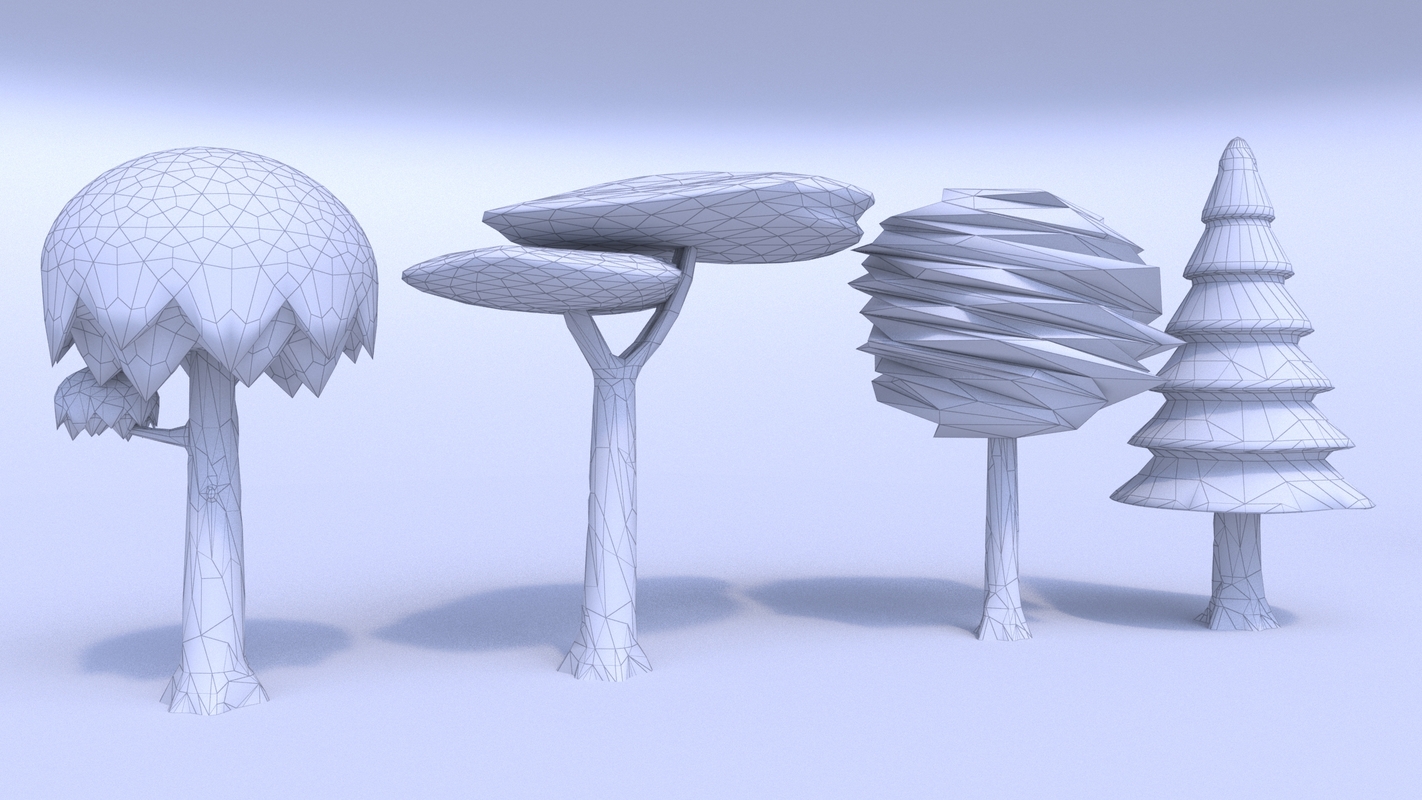 trees 3d 3ds