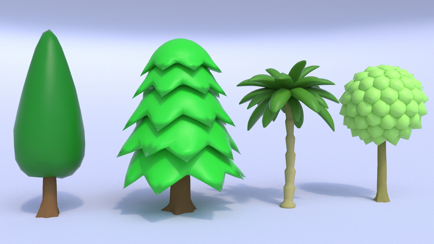 trees 3d 3ds