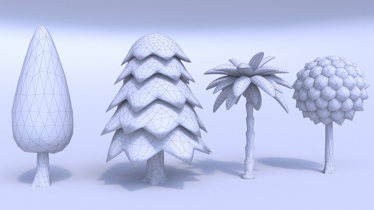 trees 3d 3ds