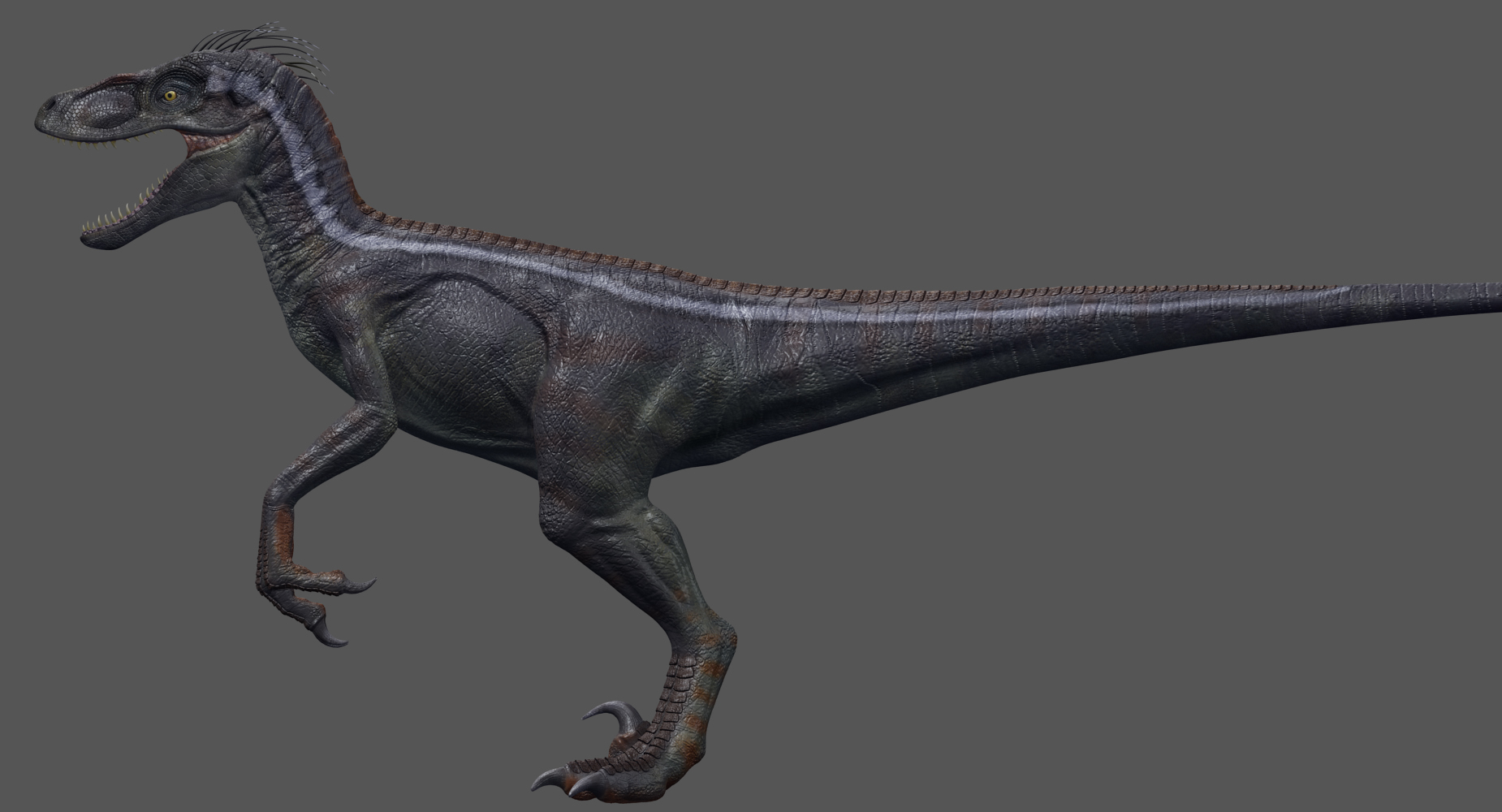 velociraptor 1 3d model