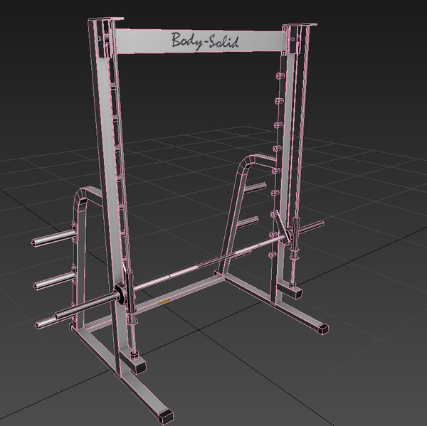 smith machine 3d model