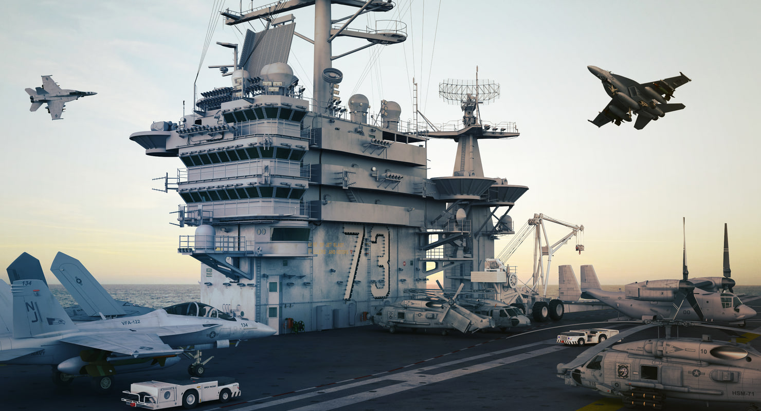 Cvn 73 E 3d Max Cvn 73 E 3d Max