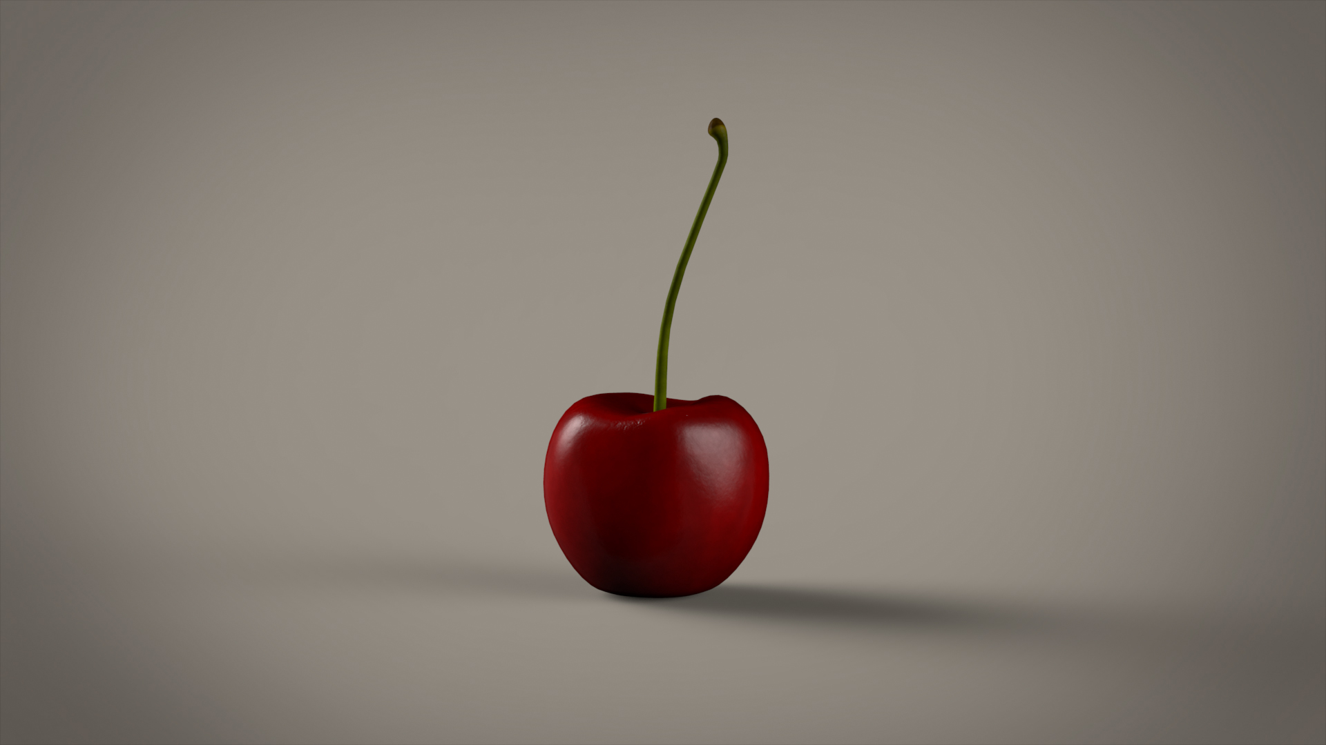 realistic cherry 3d model