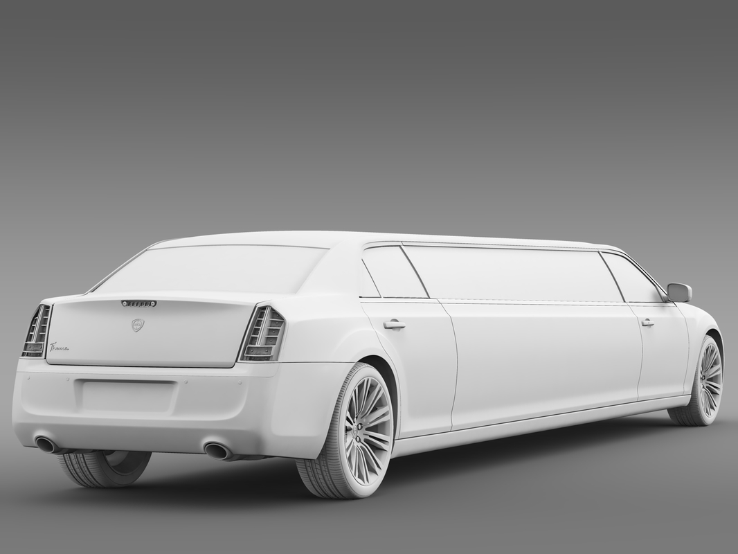 thema limousine 3d model