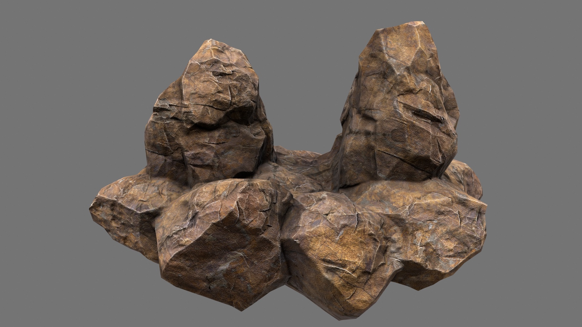 blender rock 3