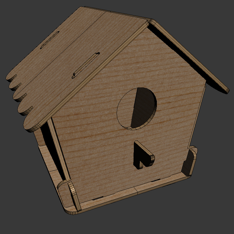 bird house 3d model