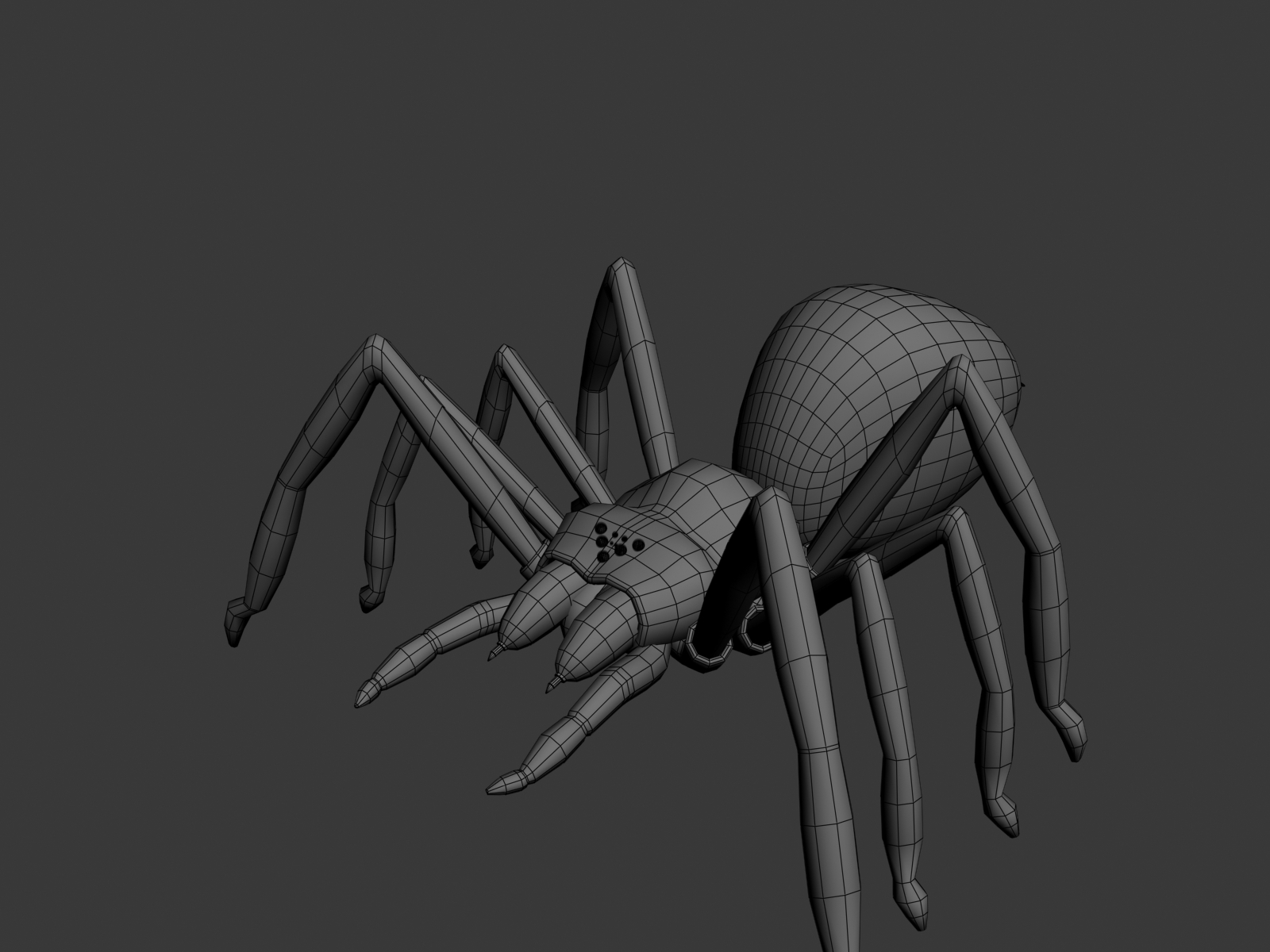 tarantulas transformation 3d max