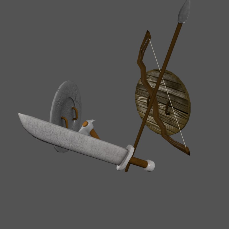 Goblin Weapon Pack Fbx 