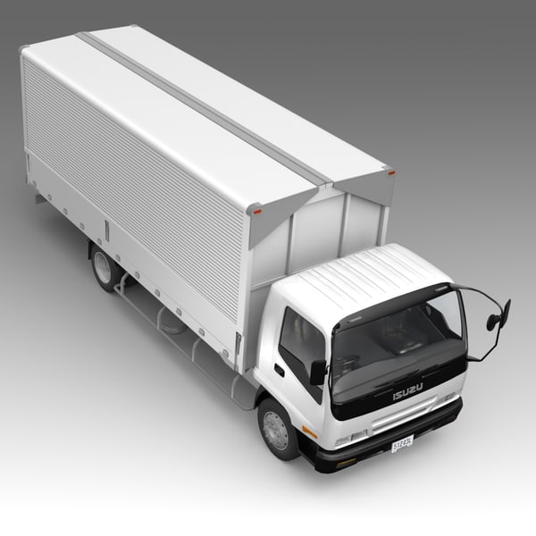 transport truck 3d model