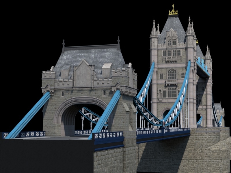 3d model tower bridge