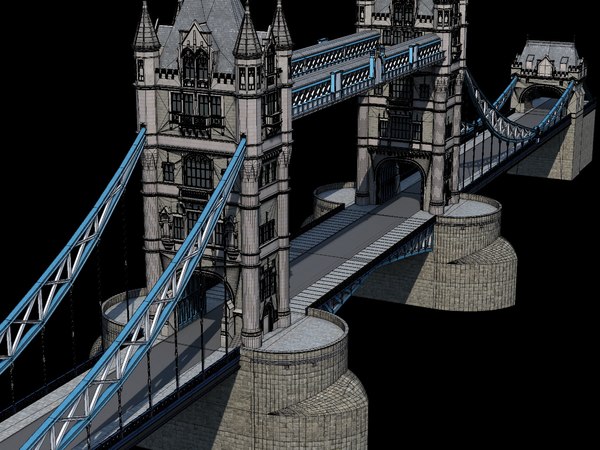 3d model tower bridge