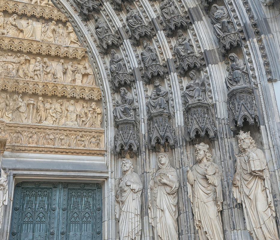 maya gothic architecture gate cathedral