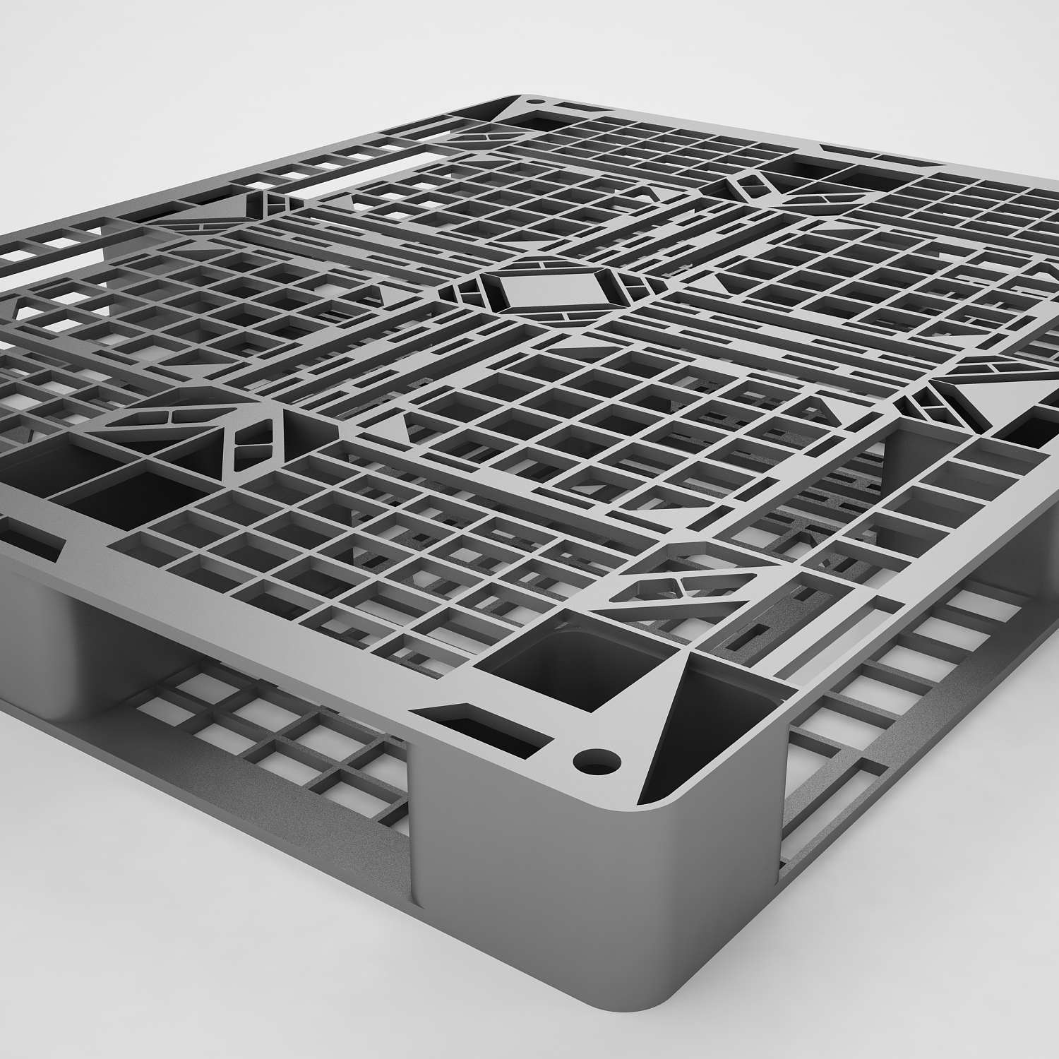 plastic pallet 3d model