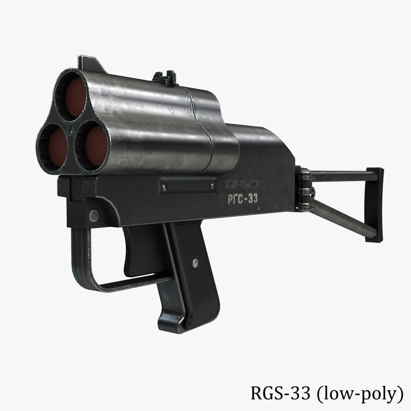 grenade launcher special 3d model