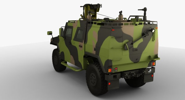 3d mowag eagle iv model