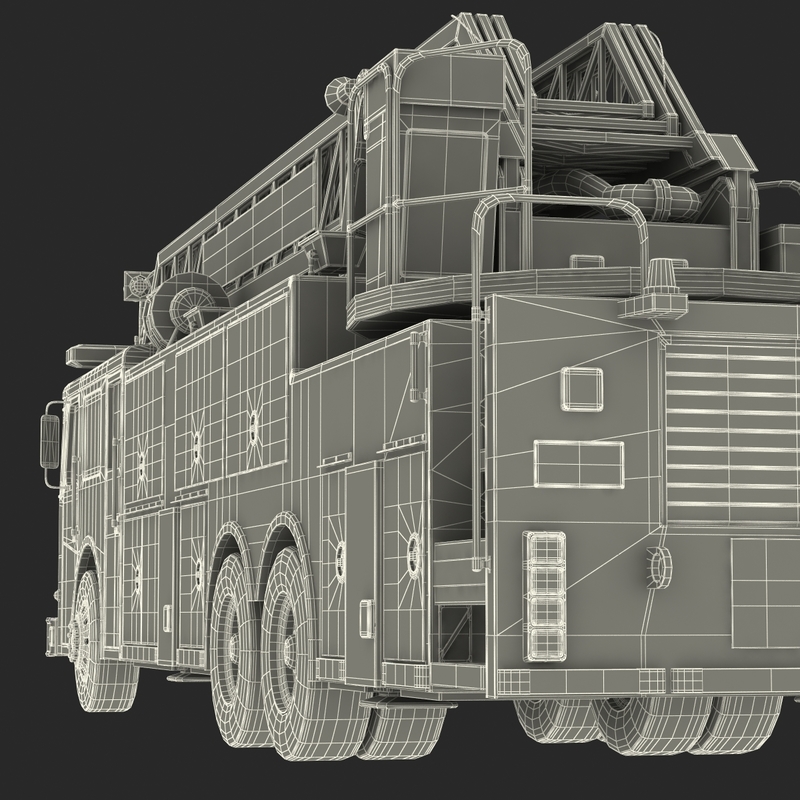 Feuerwehrautos Sammlung 3D-Modell - TurboSquid 953248
