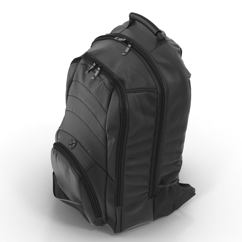 3d backpack generic model