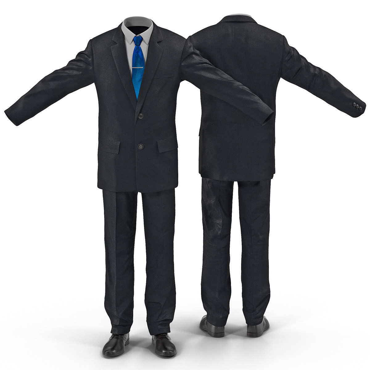 men suits 3d model