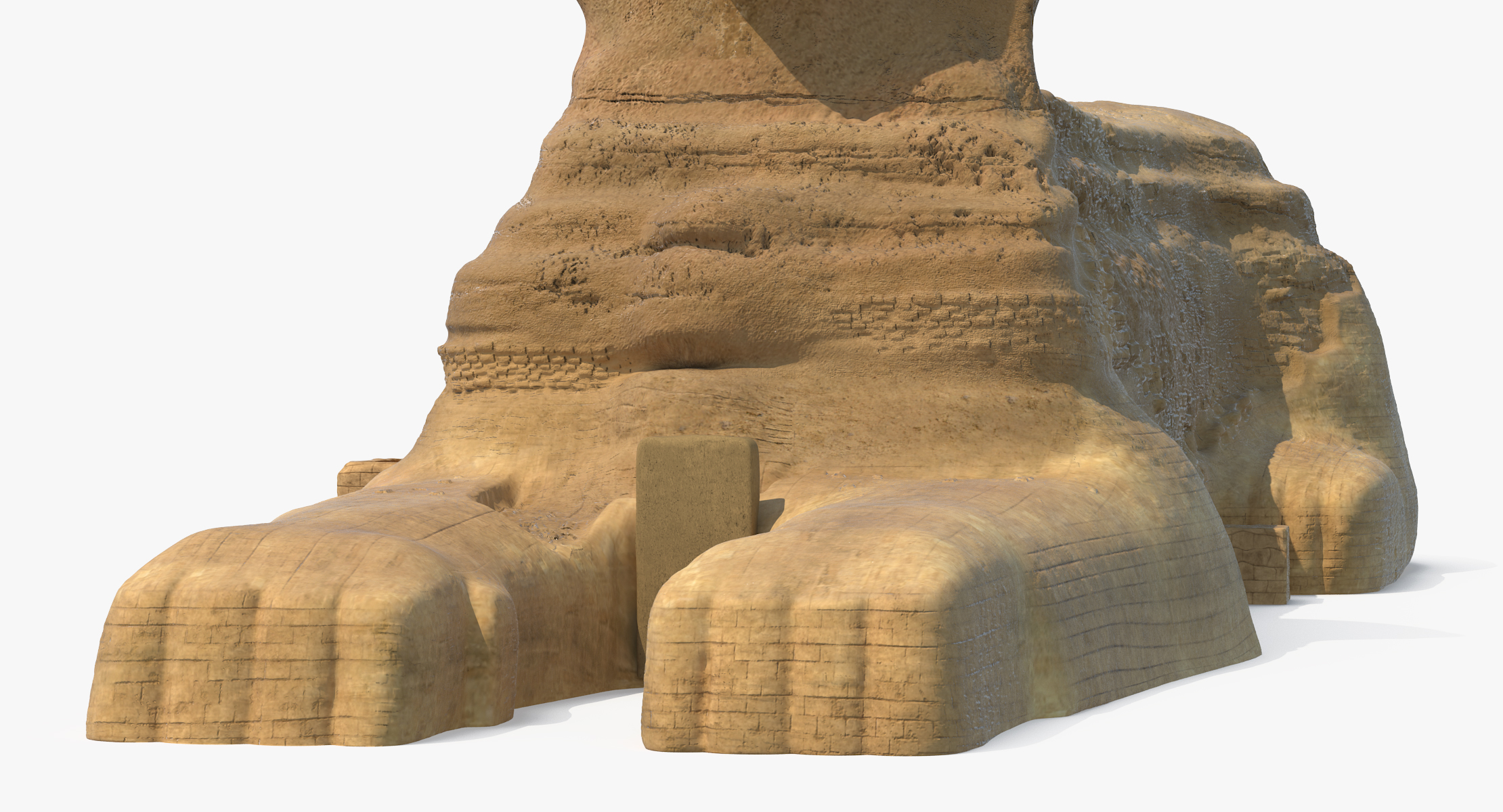 great sphinx giza 3d model