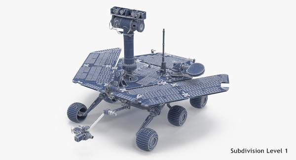3d model opportunity rover