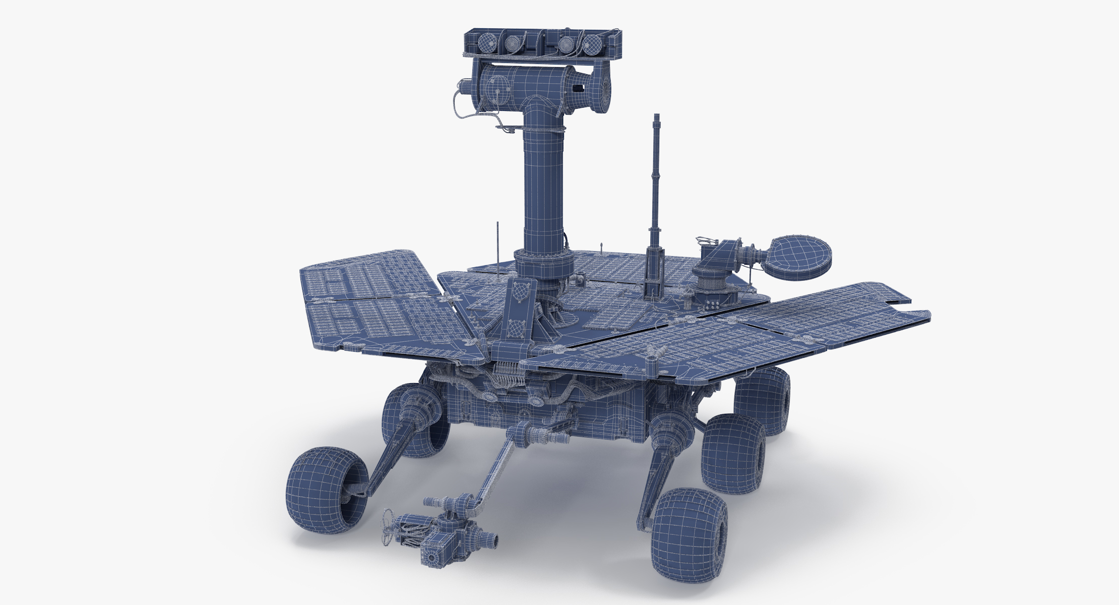 3d model opportunity rover