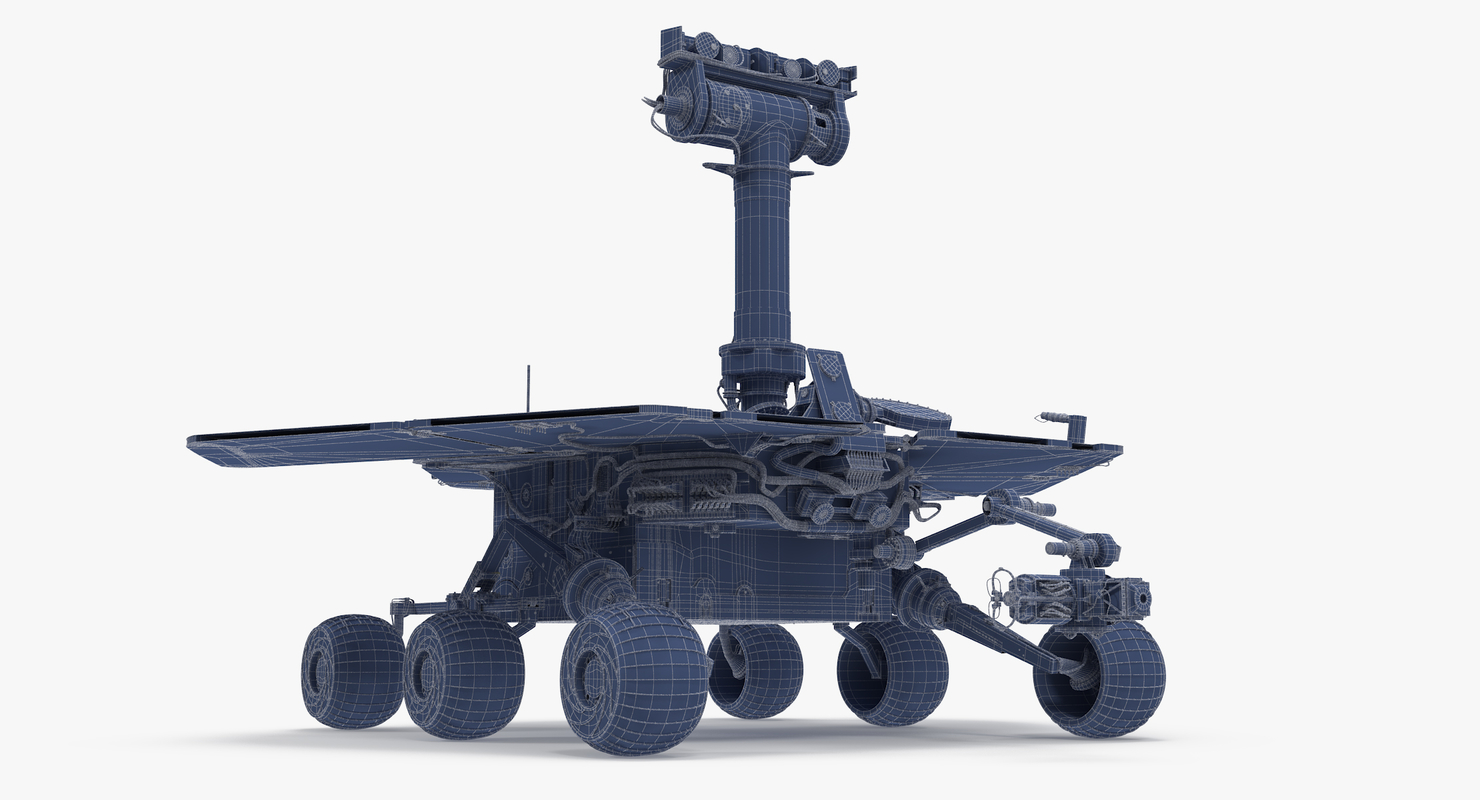 3d model opportunity rover