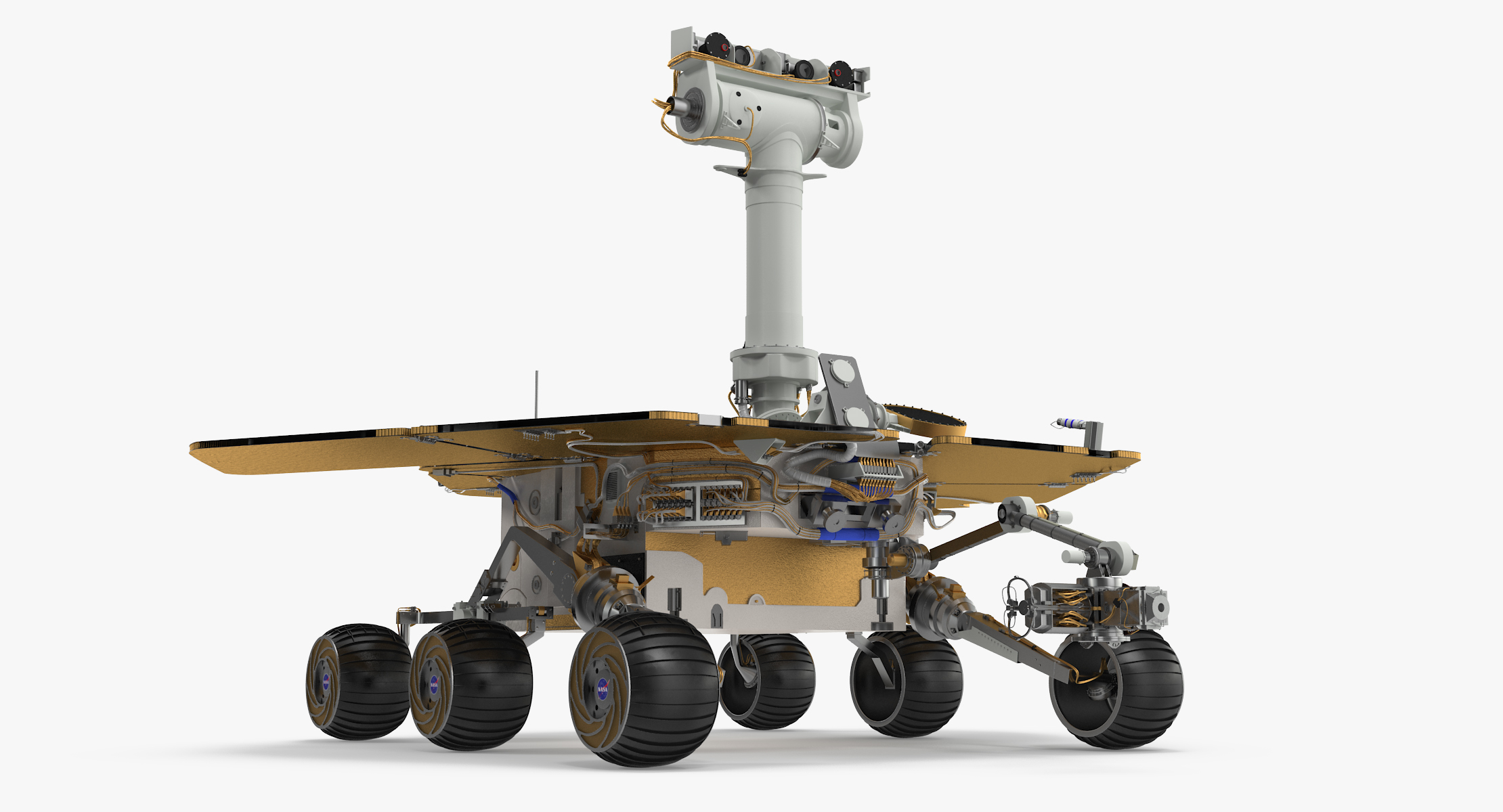 3d model opportunity rover