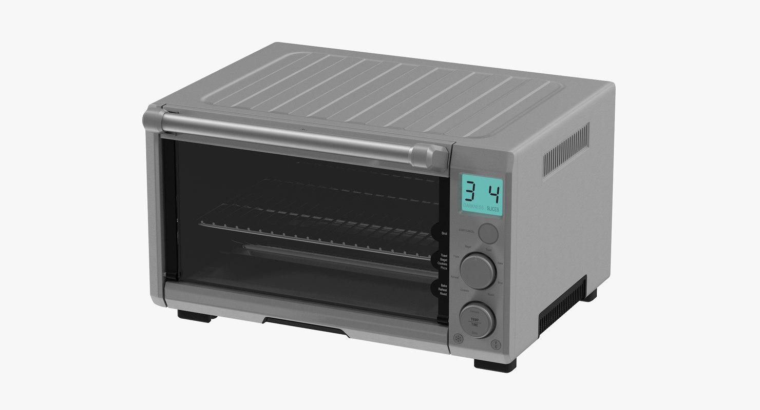 3d model toaster oven